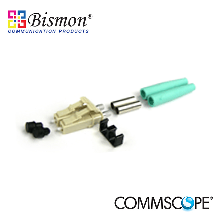 (Commscope)LC-Connector Epoxy Single-mode, Duplex, Ceramic | Bismon