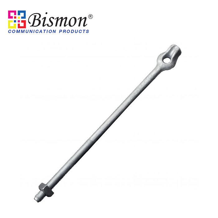 Straight Thimble Eye Bolt 5/8"x12" | Bismon