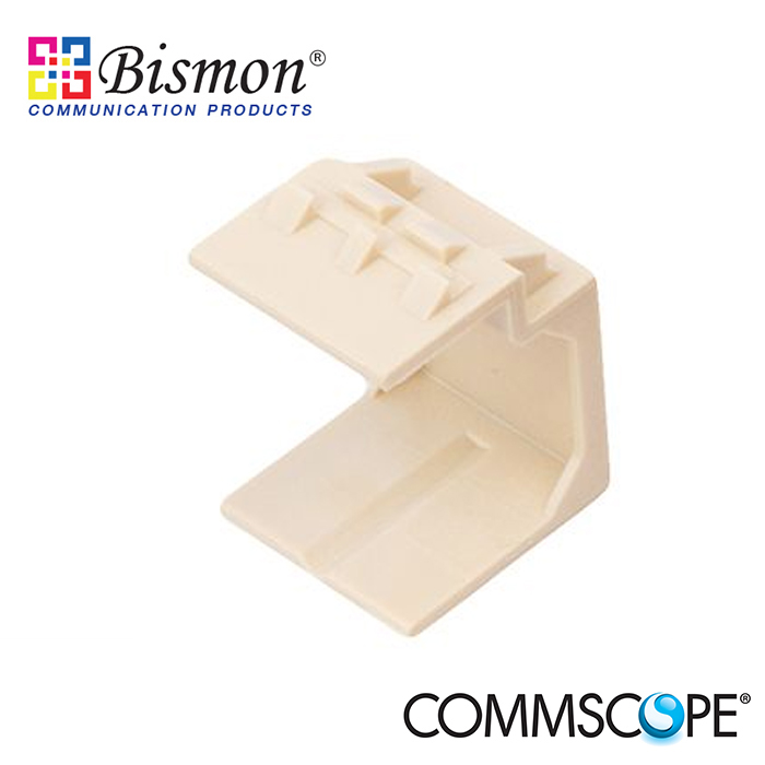 (Commscope)Face Plate Kits 4 Port Almond | Bismon