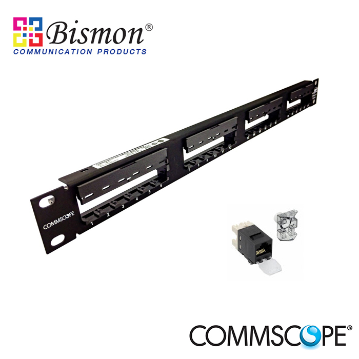 (Commscope)Cat.6 Modular Jack RJ45 SL Series,Blue color | Bismon