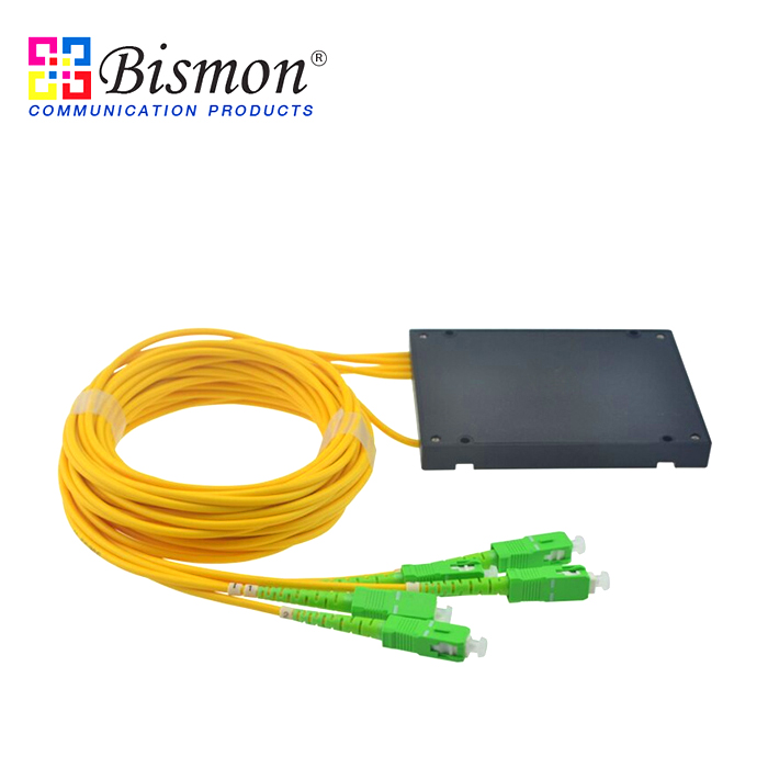1x4 Splitter Box with SC/APC OD:3.0mm,1.0M | Bismon