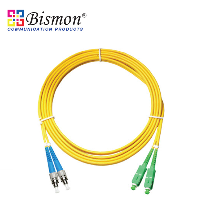 SC/APC-FC/UPC Patch cord Fiber optic Duplex 9/125um (G.652.D) Sing-mode ...