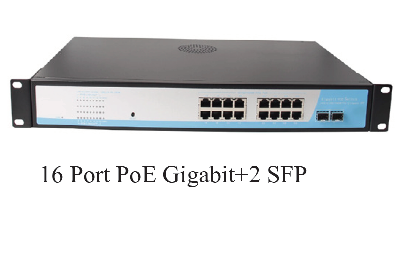 2 ports gigabit PoE 25W+ 1 SFP slot Industrial Switch | Bismon