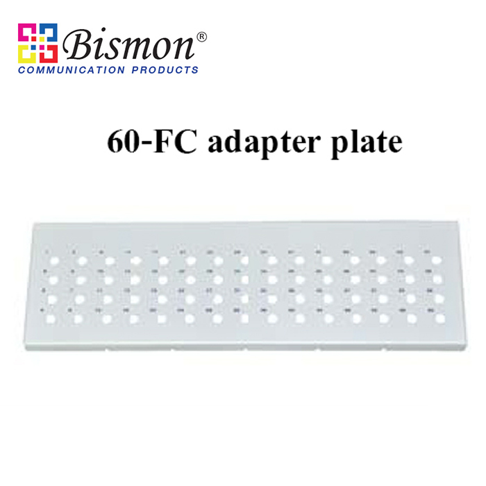 FC-Adaptor Plate 60 Port(D-type) Single Plate, simplex | Bismon