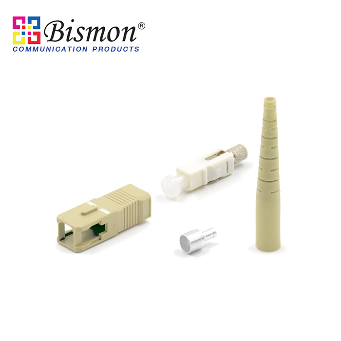 SC-Connector Simplex MM,Zirconia Ferrule (PC) 3.0mm Boot | Bismon