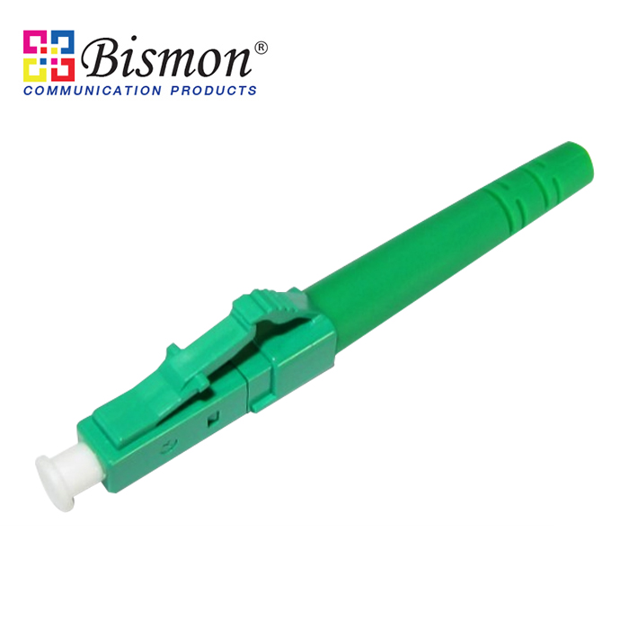 LC-Connector Simplex SM Zirconia Ferrule (APC), 3.0mm Boot | Bismon