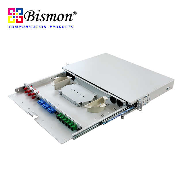 FDF Rack Mount Enclosure 1 U Slide Out 1-36 Port-Unload | Bismon