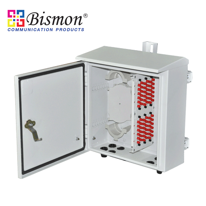 Wall Mount Outdoor Fiber optic 48-72 Core | Bismon