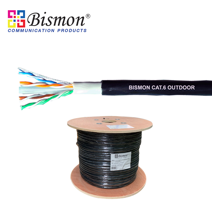 CAT6 UTP (600MHz) CABLE, DOUBLE JACKET, OUTDOOR (ใช้ภายนอกอาคาร ...