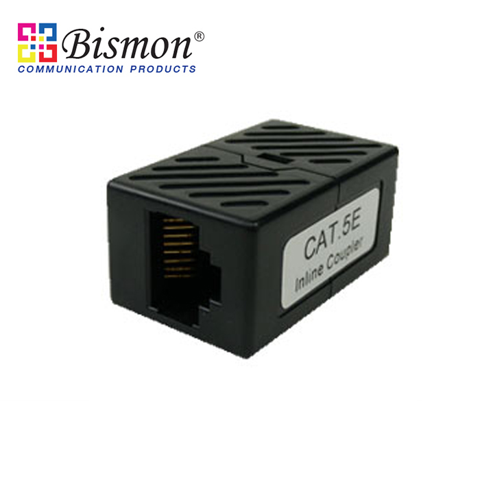 Cat.5e Mini In-Line Coupler Unshielded Type (ตัวต่อสาย) | Bismon