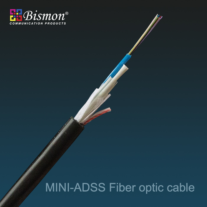 12 Core Mini-ADSS Fiber optic cable Single-mode(G.652.D) - BISMON | All ...