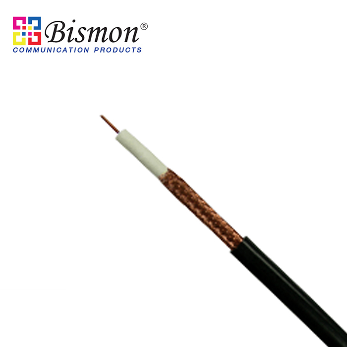 RG-59 95% Bare Copper Braid 75 Ohm CCTV Coaxial Cable - BISMON | All of ...
