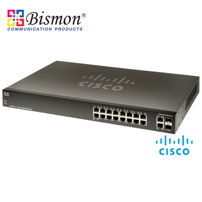 SF200-48P 48-Port 10/100 PoE Smart Switch | Bismon