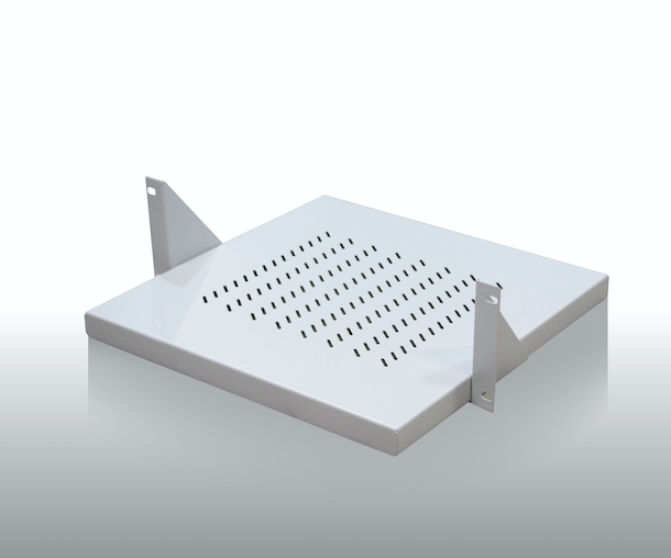 Support for Shelve for Open Rack (ฉากยึดถาดรองอุปกรณ์) (1ชุดมี2ตัว+น็อต ...